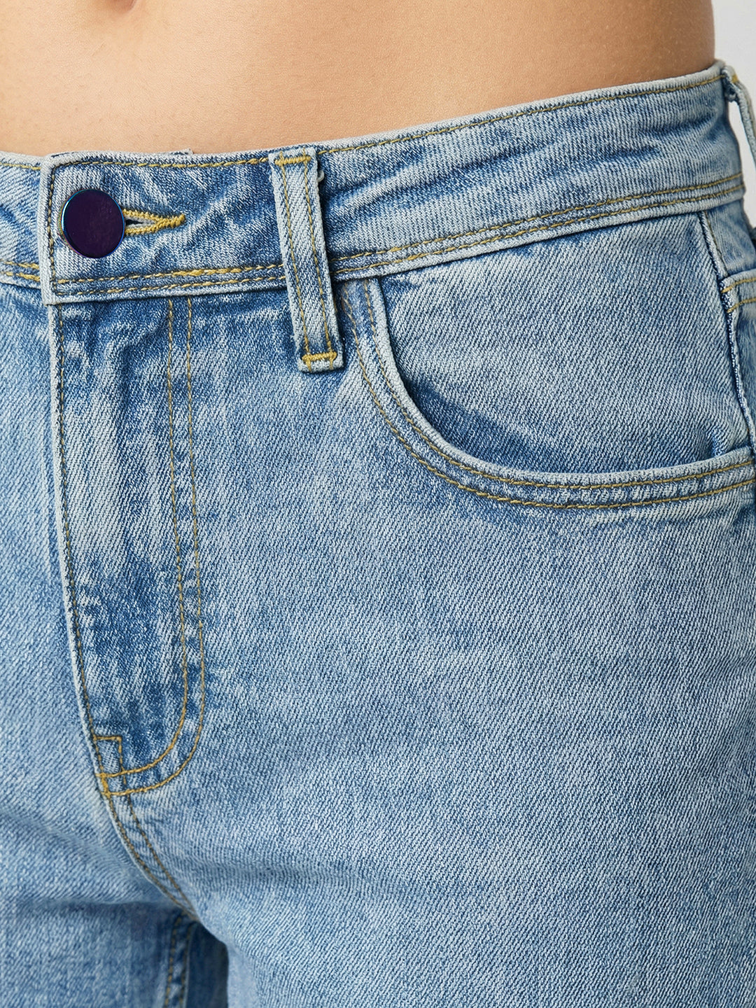 Buy Women Blue High-Rise Flare Jeans | Kraus Jeans