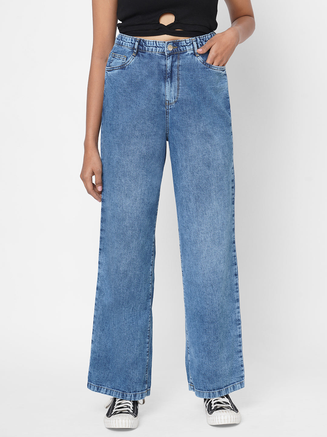 Buy Women High-Rise Baggy Fit Jeans | Kraus Jeans
