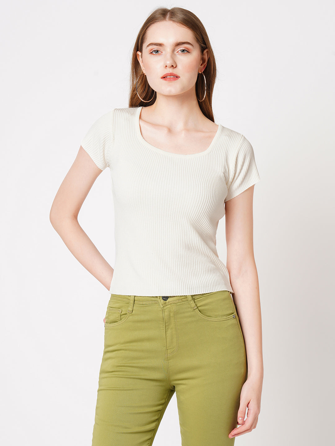 Buy Women Flat Knit Top | Kraus Jeans